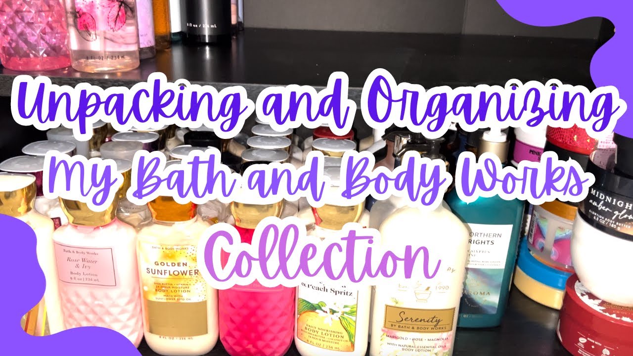 Organizing My Bath and Body Works Collection 2024 - YouTube
