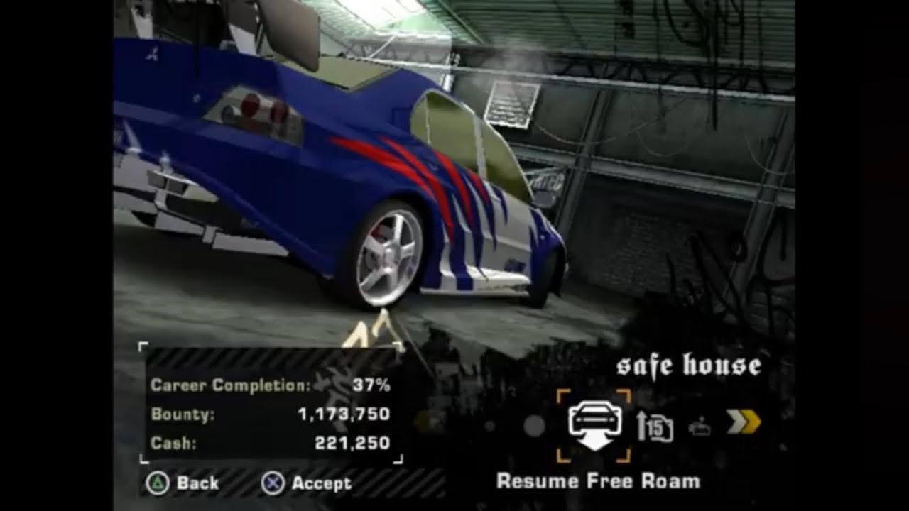 NFS Most Wanted Black Edition Pink Slip Run #8 Part 1/2 - YouTube