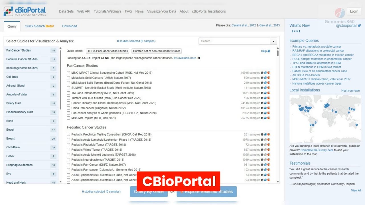 CBioPortal - YouTube
