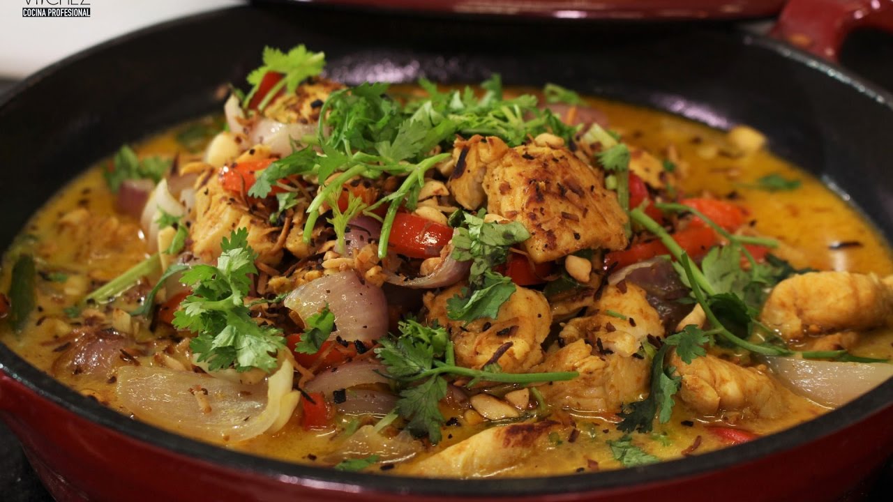 Cómo Preparar Curry Amarillo Tailandés Con Pollo, Juan Fernando Tejada ...