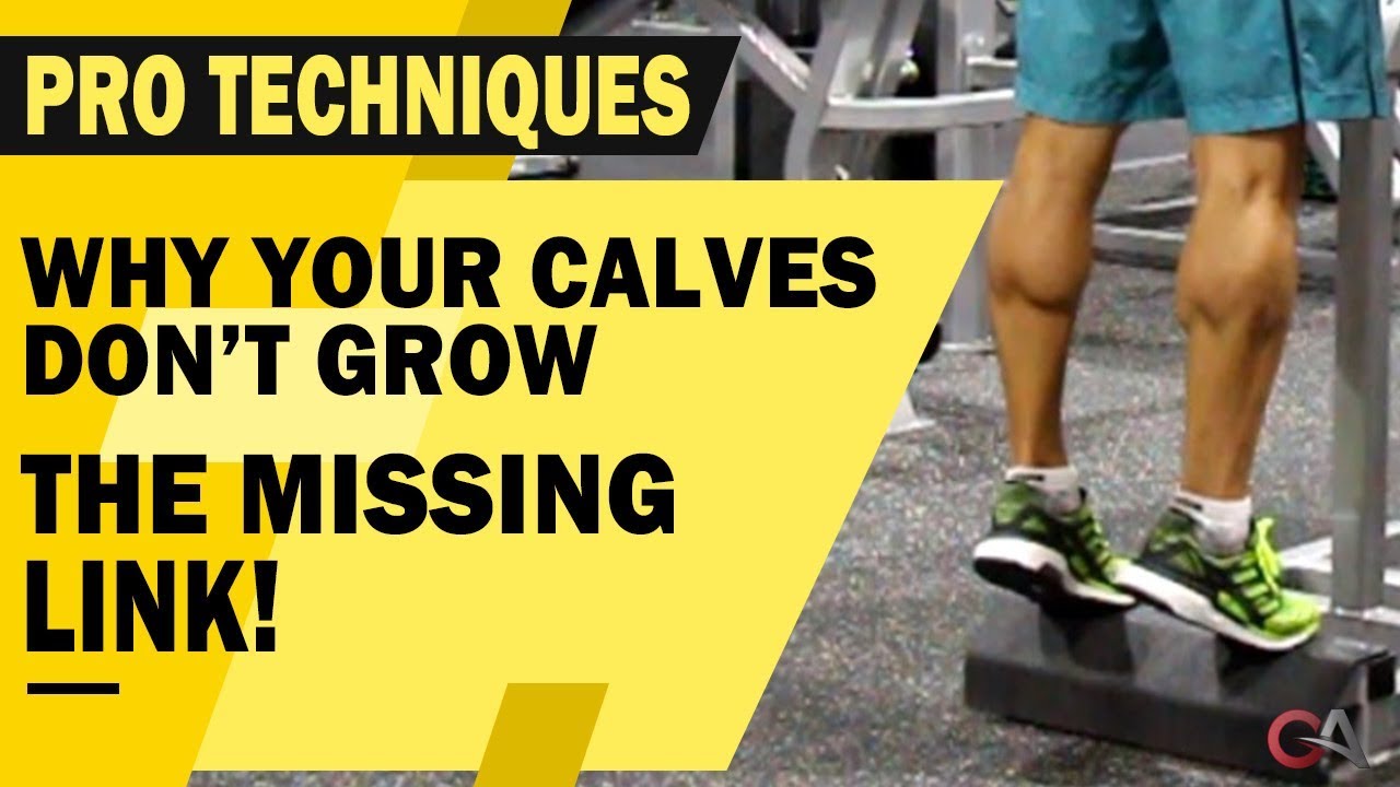 HOW TO GROW YOUR CALVES | STANDING CALF RAISES (Science Explained ...
