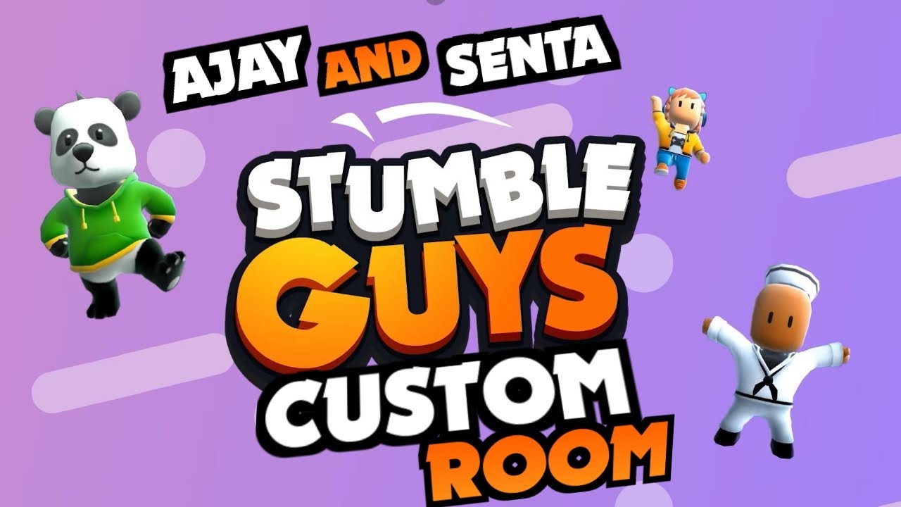STUMBLE GUYS LIVE|| LIVE UNLIMITED CUSTOM ROOM. - YouTube