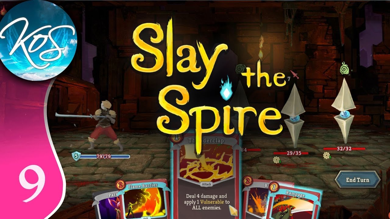 Slay the Spire Ep 9: DAILY CHALLENGE DEFECT ACT 2 NARROWLY ESCAPING ...