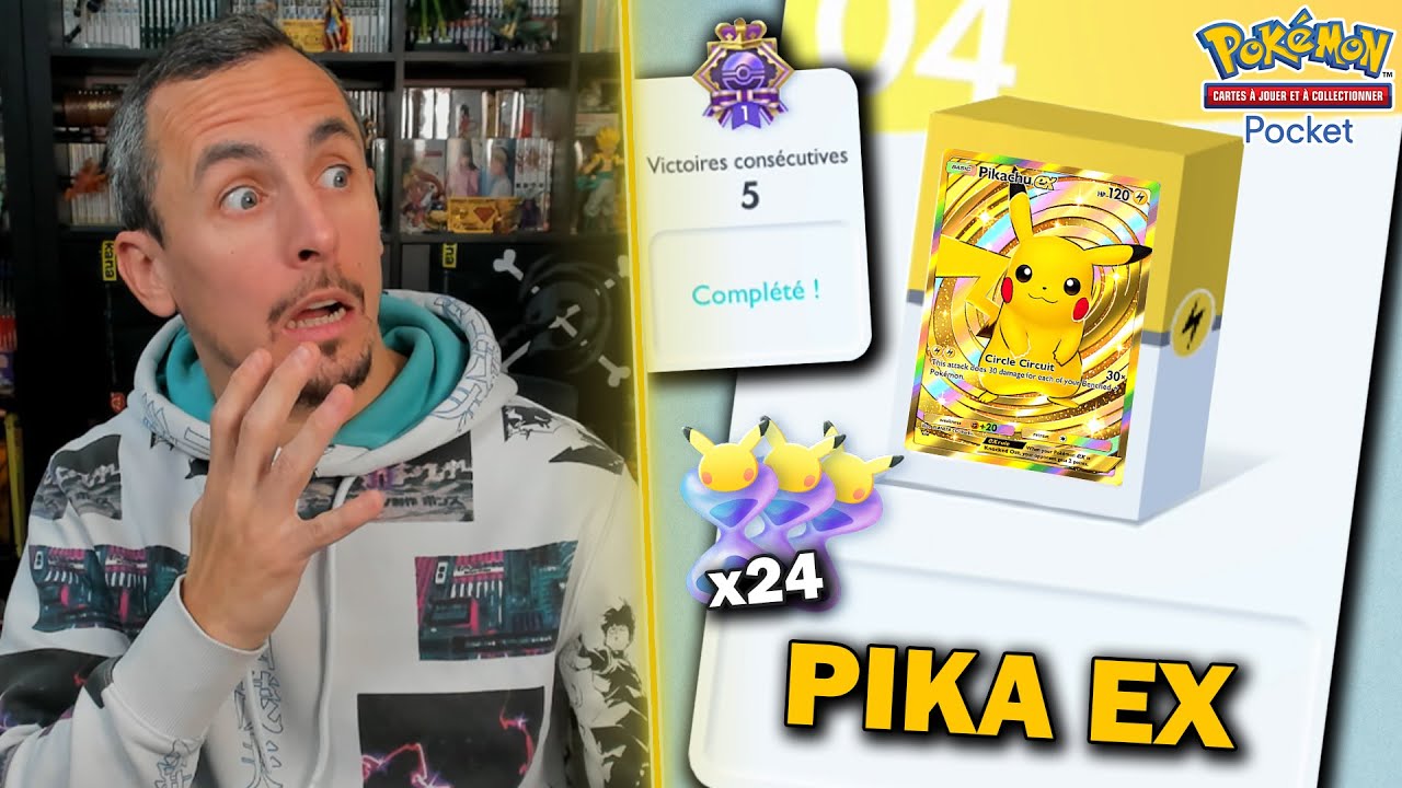 5 VICTOIRES CONSÉCUTIVES EN 30min AVEC LE DECK PIKA EX ? ON A SUÉ SUR ...
