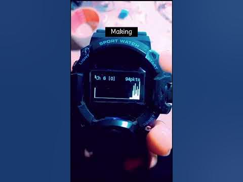 Esp8266 Wi Fi watch @spacehuhn #wifi #hacker #electronic #esp8266 # ...