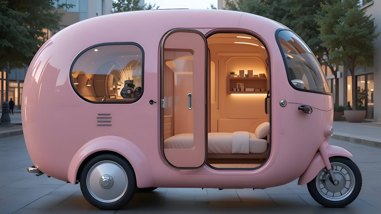 "2025 BubblePod: The Cutest Electric Micro-Camper That’s Changing Urban ...