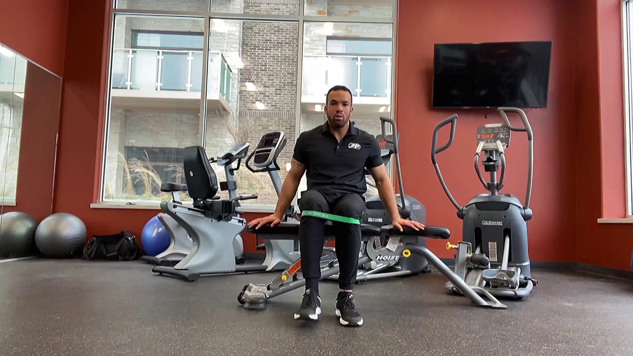 Bilateral LOADED Dynamic Glute Bridge - YouTube