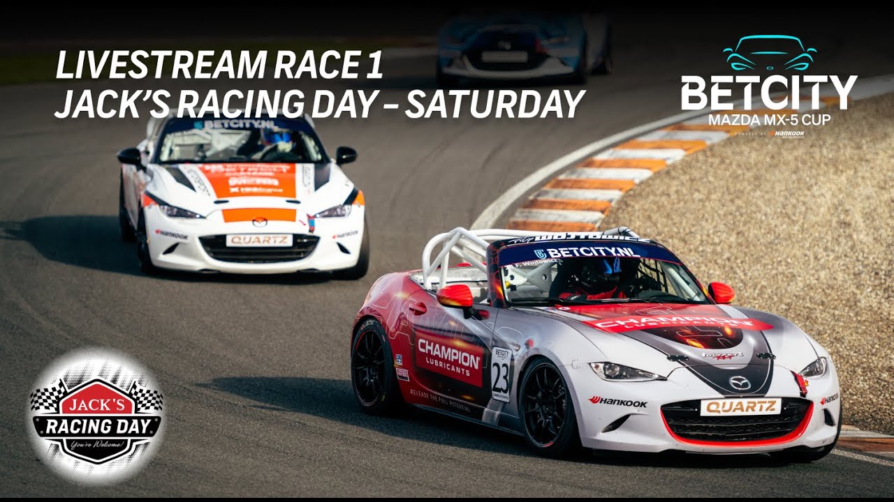 LIVESTREAM - Race 1 Mazda MX-5 Cup - JACK'S Racing Day - TT Circuit ...