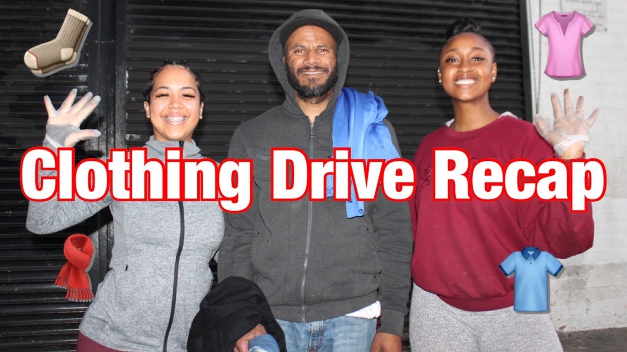 Clothing Drive Recap - YouTube