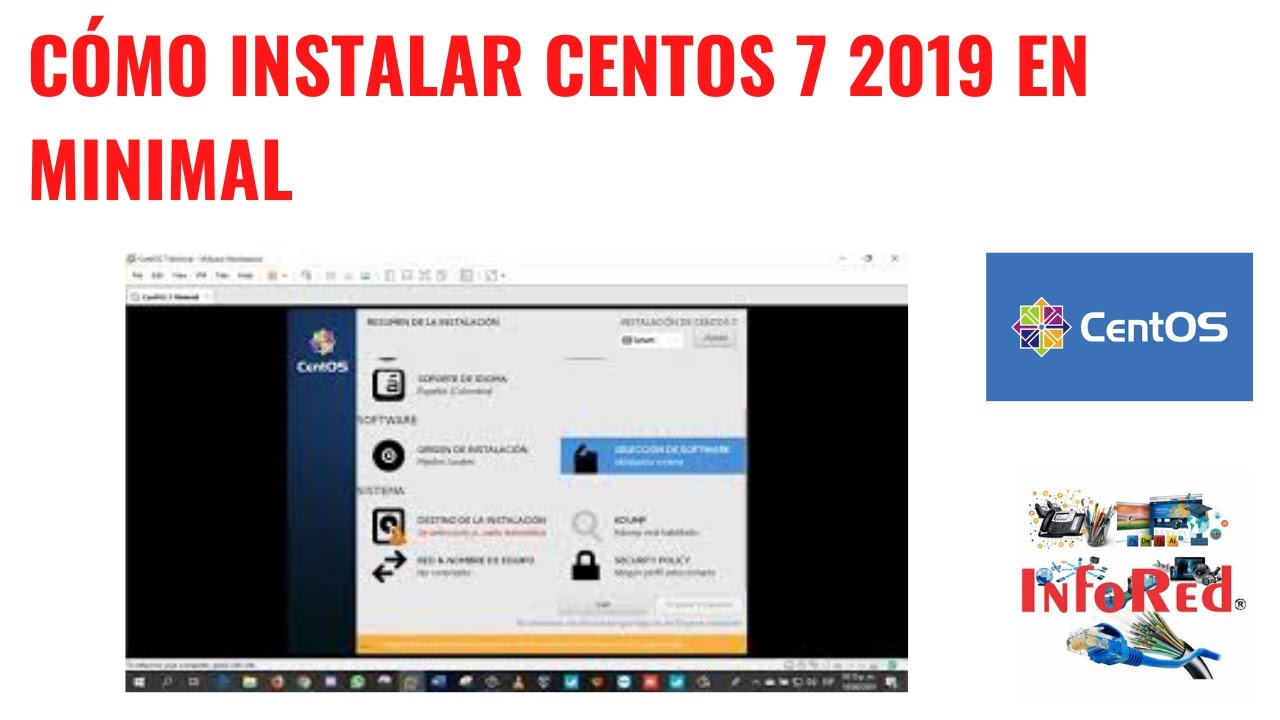 📌 💻 Cómo Instalar CentOS 7 Minimal en 2019 Paso a Paso - YouTube