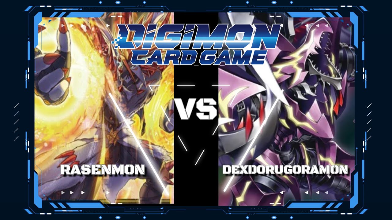 Rasenmon vs DexDorugoramon (Digimon TCG BT-9) - YouTube