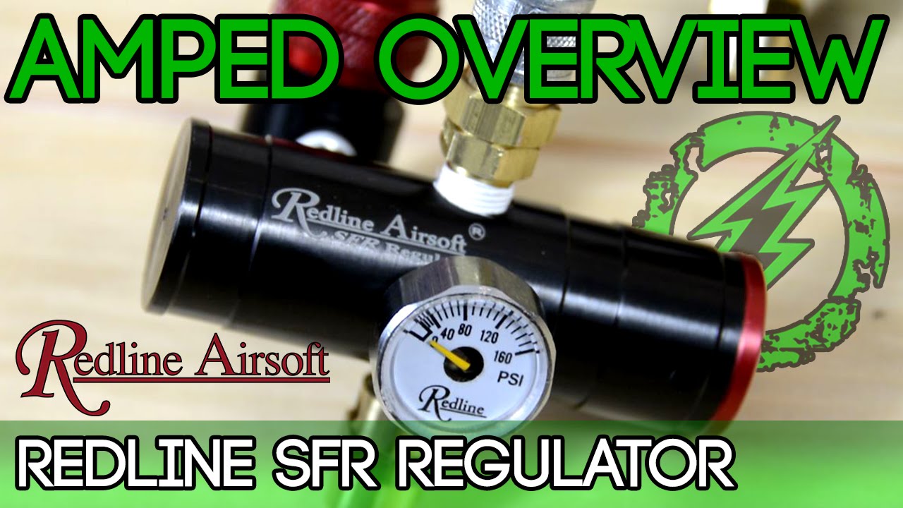 Amped Overview - Redline Airsoft SFR Regulator - YouTube