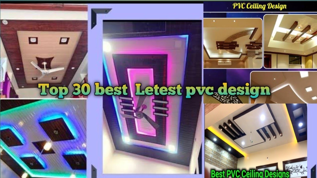 pvc ceiling POP design top 30 best design 2023 design #pvc - YouTube
