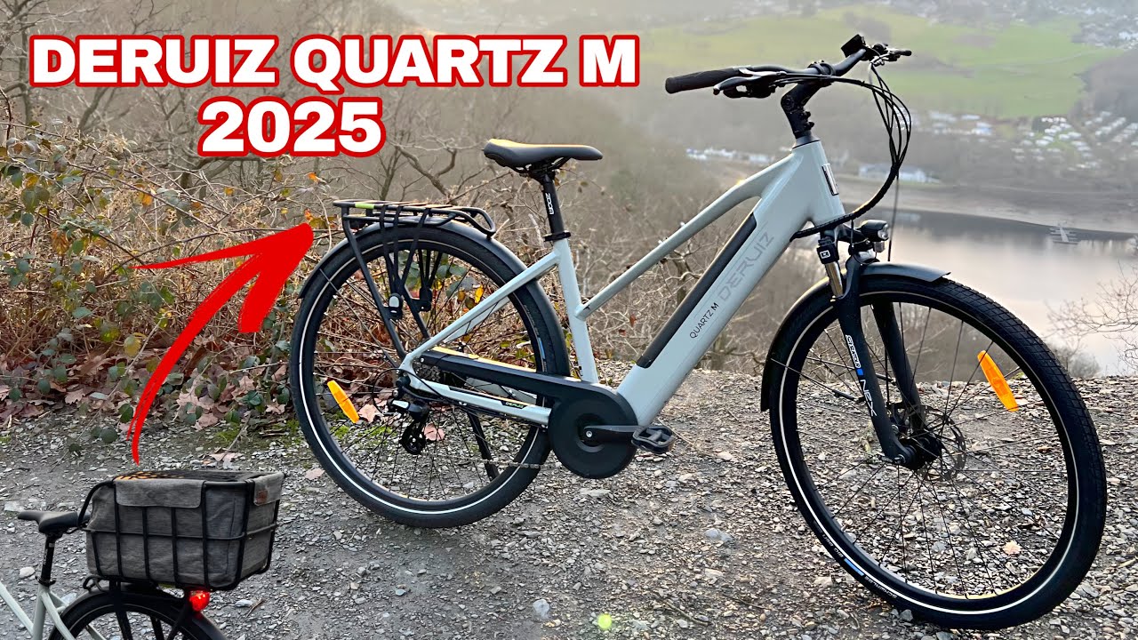 DERUIZ Quartz M 2025 im Test: 23,5 kg leichtes E-Bike mit 48V-System ...