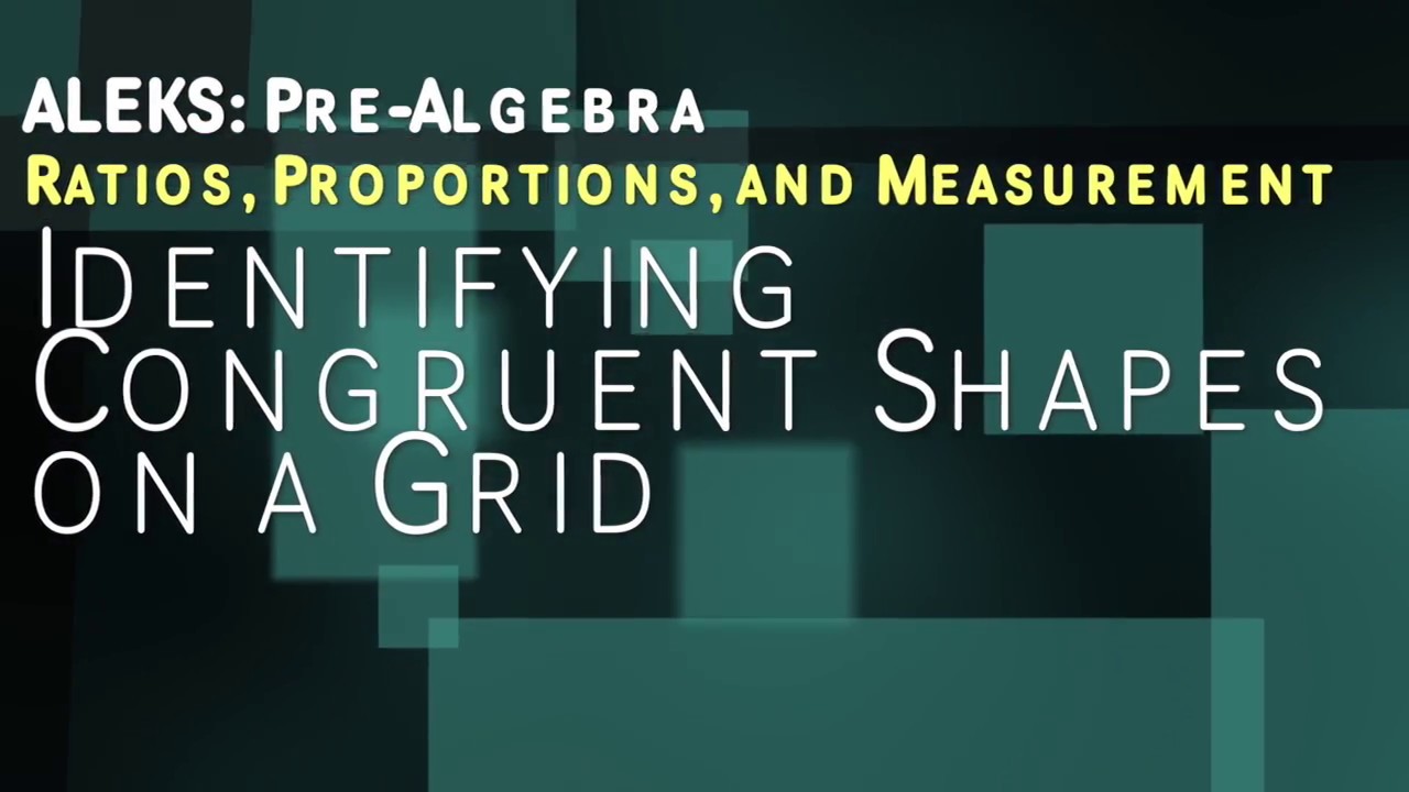 ALEKS: Pre Algebra - Ratios, Proportions, and Measurement: Identifying ...