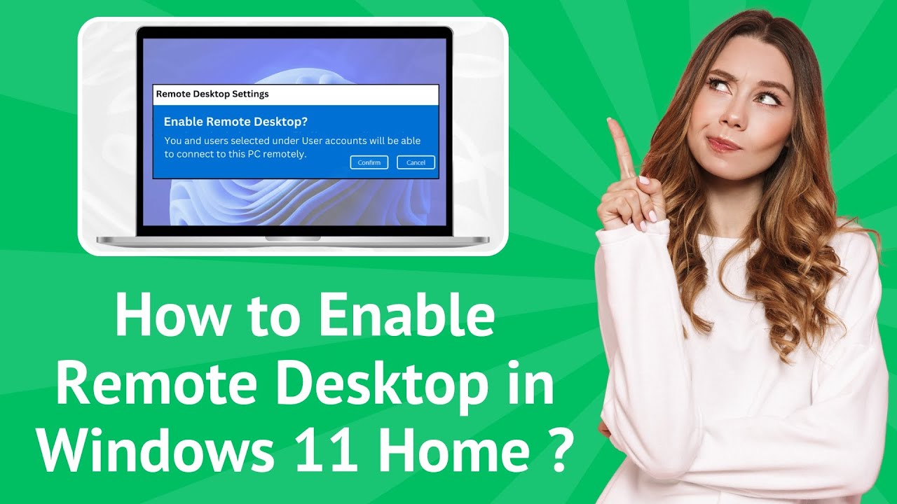 How to Enable Remote Desktop in Windows 11 Home ? - Step by Step - YouTube