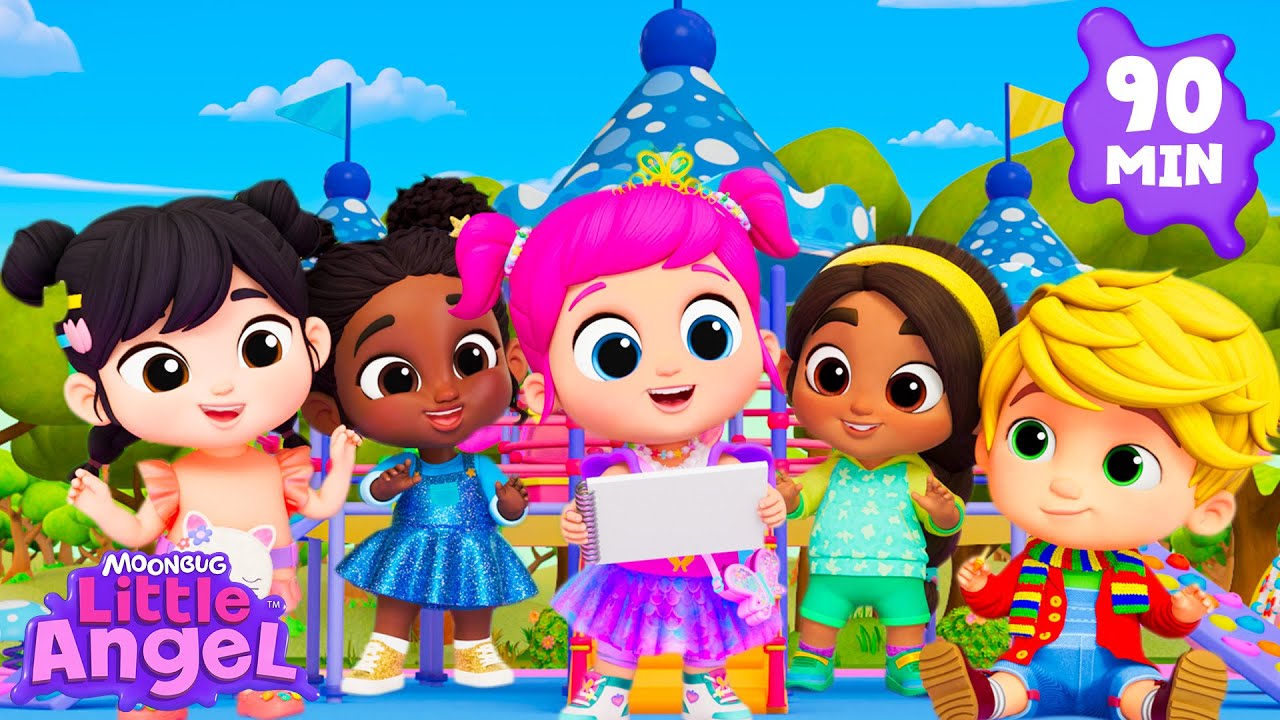 Dance Like a Butterfly 💃 | Nursery Rhymes for kids - Little Angel - YouTube