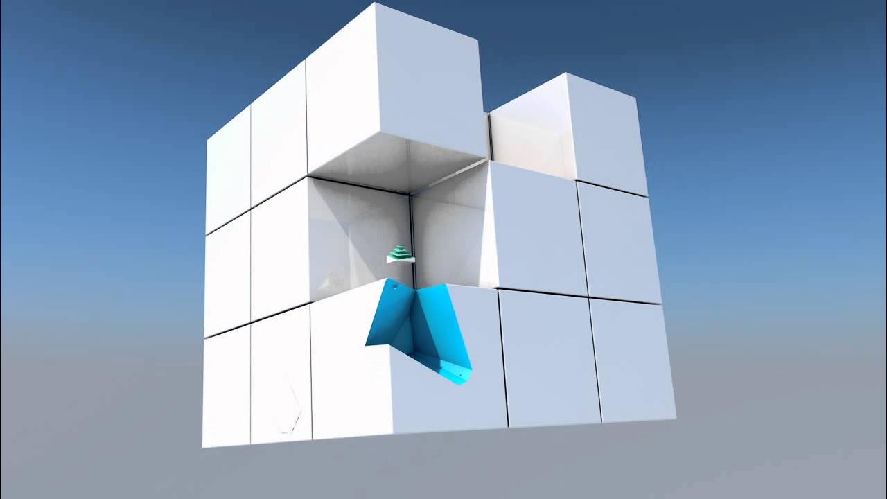 Cinema 4D Cube Creation - YouTube