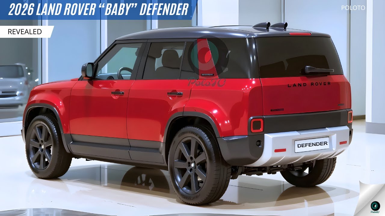 2026 Land Rover "Baby" Defender Revealed - A smaller SUV with Defender ...