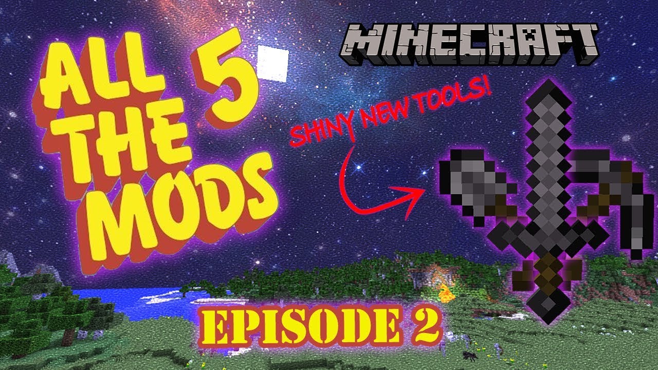 NEW SHINY TOOLS! | All The Mods 5: Episode 2 (1.15.2 Modded Minecraft ...