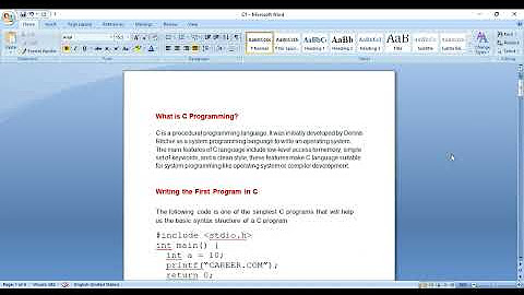 KTU/AMRITA C PROGRAMMING - YouTube