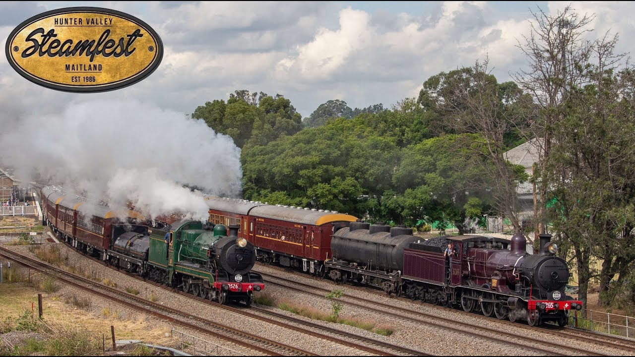 2019 Hunter Valley Steamfest: Day 2 - YouTube