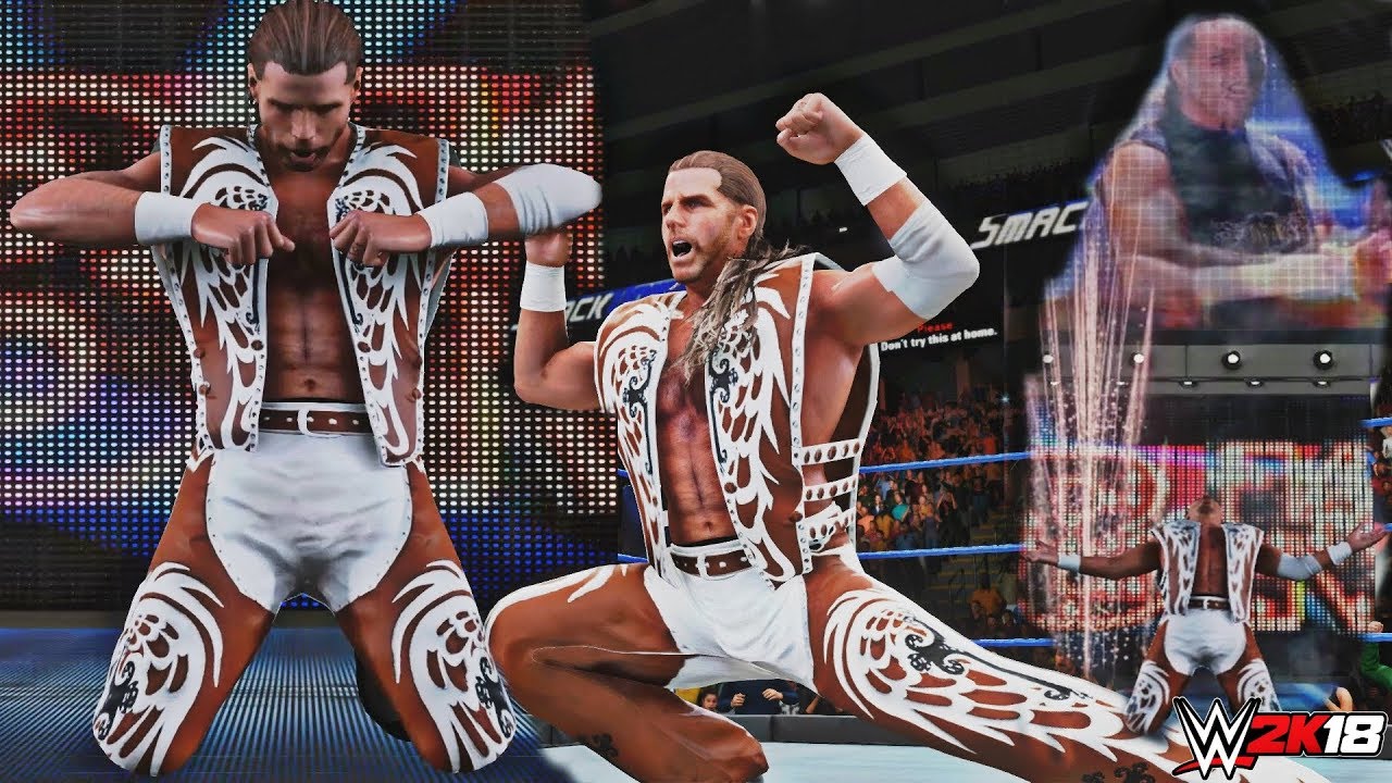 WWE 2K18: Shawn Michaels Modern Entrance Port feat. WM 25 Attire! (PC ...