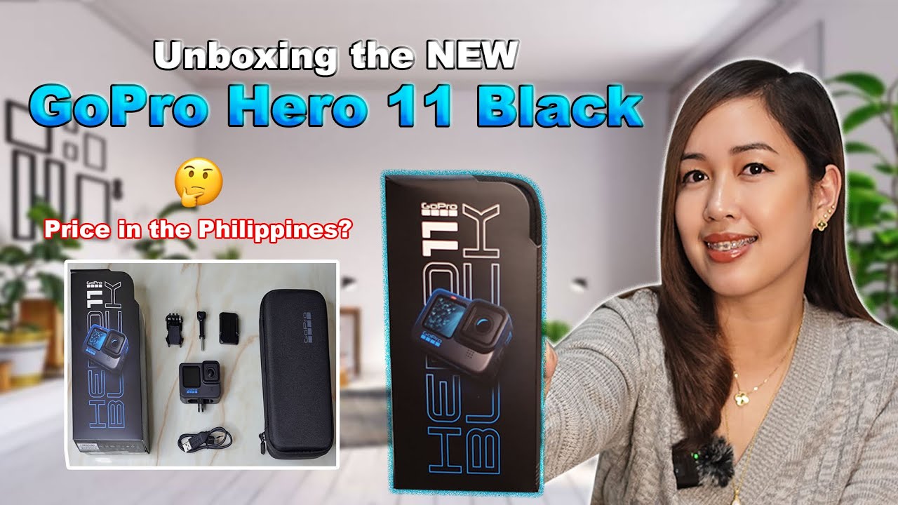 GOPRO HERO 11 BLACK UNBOXING | VLOG TEST & PRICE IN THE PHILIPPINES ...