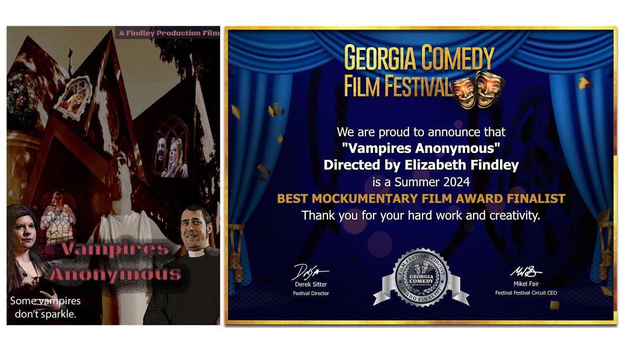 Vampires Anonymous, Mockumentary Film Interview with Elizabeth Findley ...