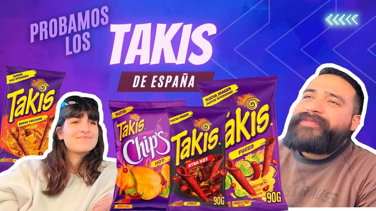 Española y Mexicano prueban los Takis versión España, ¿Son muy ...
