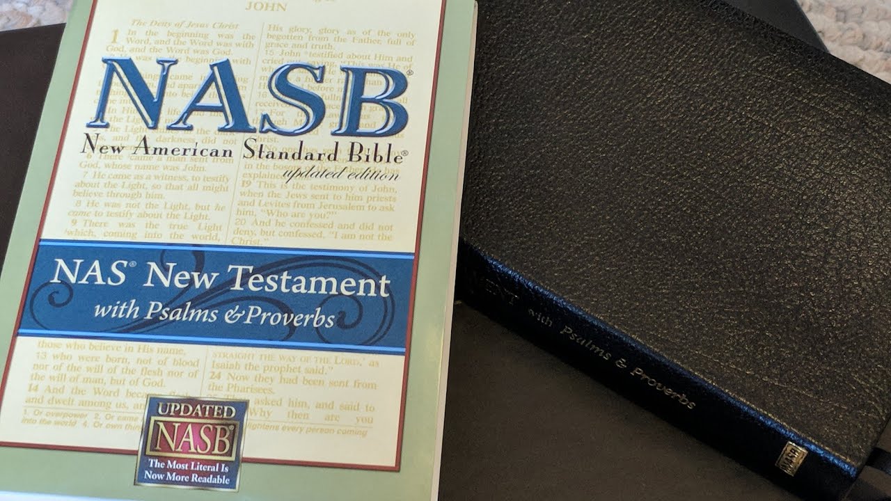 NASB New Testament With Psalms and Proverbs Fast Review - YouTube