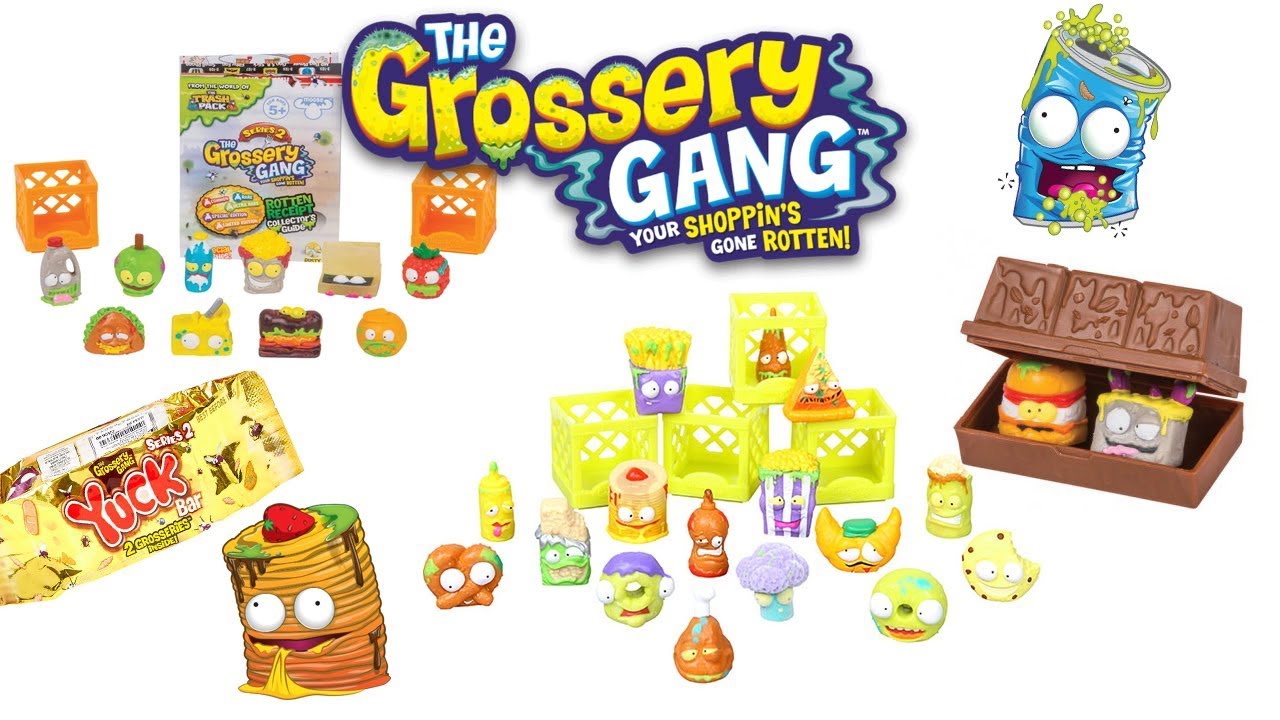 Gross and Moldy Grossery Gang Blind Bag Yuck Bars - YouTube