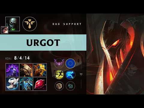Urgot Support vs Camille - EUW Master Patch 26.13