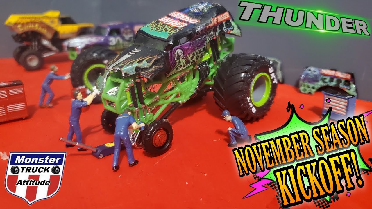 Diecast Monster Truck Racing! (Thunder Episode: 74) - YouTube