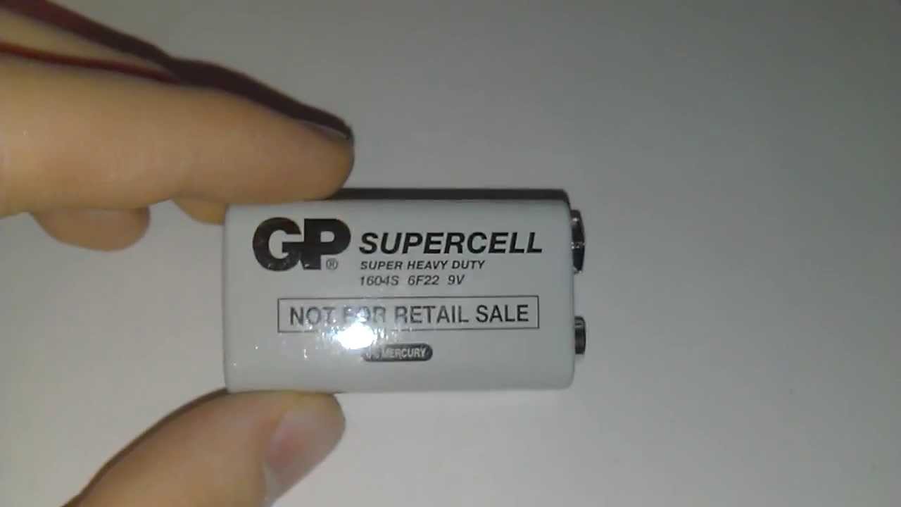 GP SuperCell 9V - YouTube