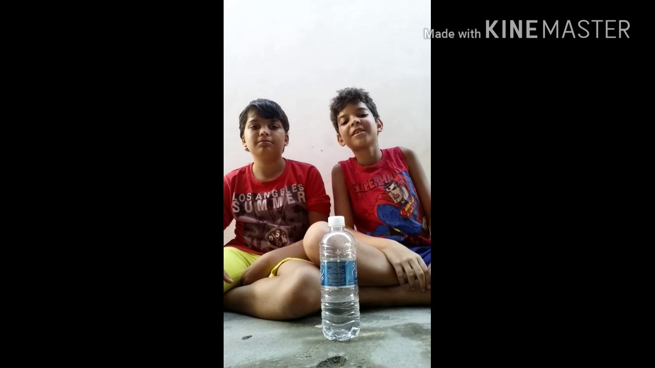 Tag + desafio (water battle challenge) (primeiro video do canal) - YouTube