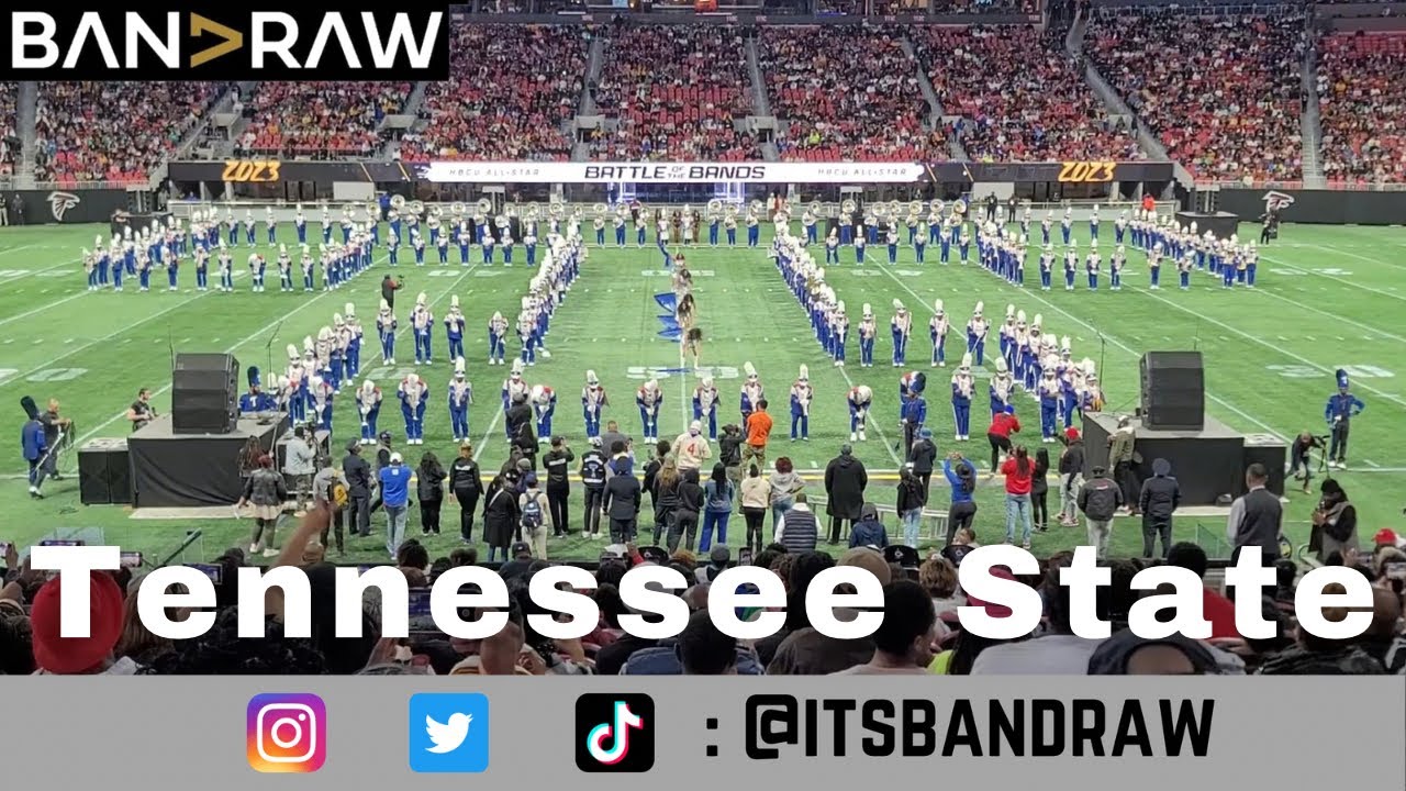 Band Raw || Tennessee State Aristocrat of Bands || HBCU All Star BOTB ...