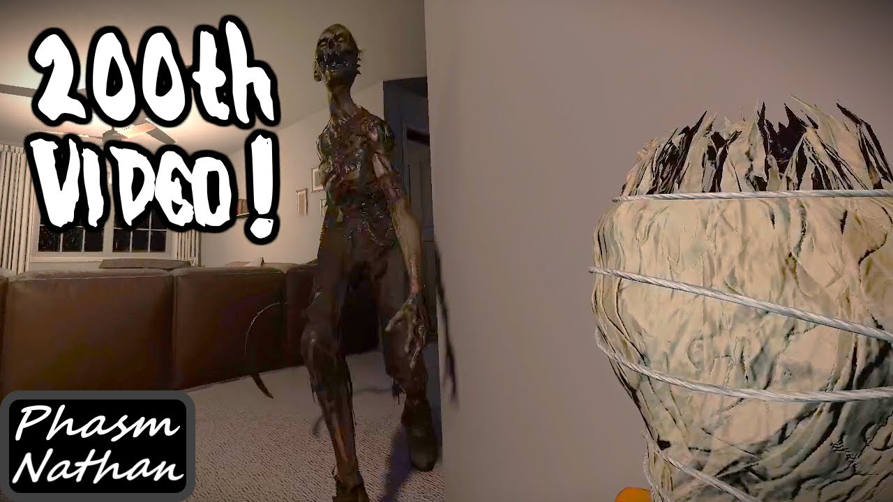 200TH VIDEO SPECIAL! OLD PHASMO CHALLENGE | Phasmophobia Weekly Solo ...