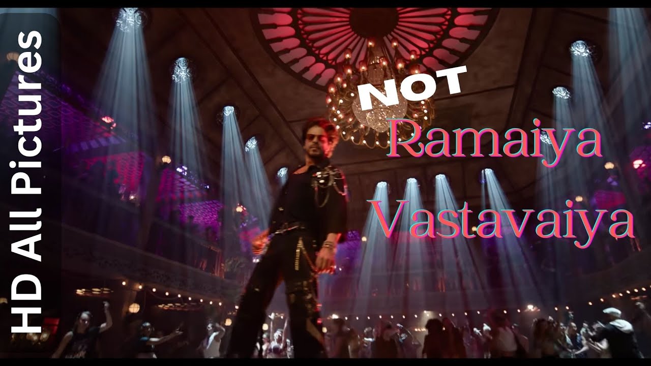 Jawan Not Ramaiya Vastavaiya Full Song All Pictures - YouTube