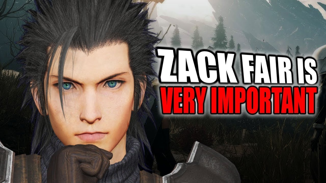 Final Fantasy 7 Rebirth Zack Key Character.. Zack Fair Playable In ...