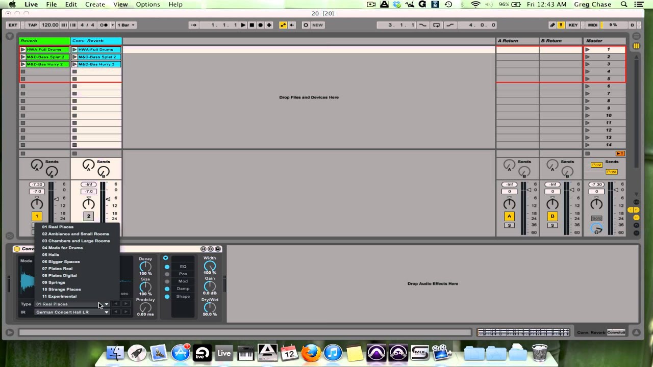 Ableton Tips & Tricks #20- Convolution Reverb - YouTube