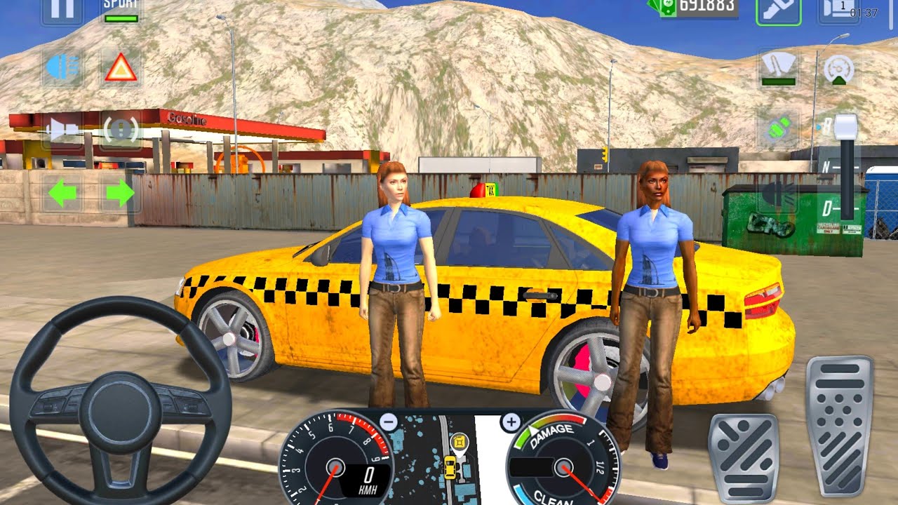 Passengers Vs Uber: Crazy Driver Taxi Simulator 2024! Car Game Android ...