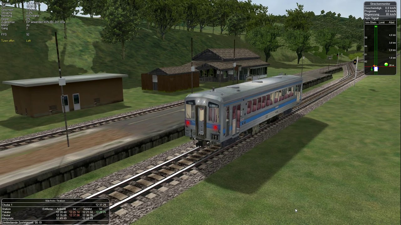 Microsoft Train Simulator Gameplay HD - Hisatsu-Linie - Introductory ...