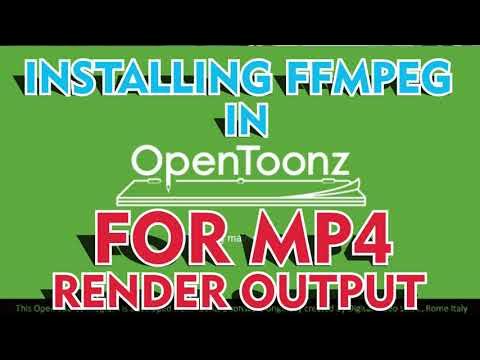 How To Install FFMPEG in OPENTOONZ (Render MP4) - Cara Install FFMPEG di OPENTOONZ (render MP4 ...