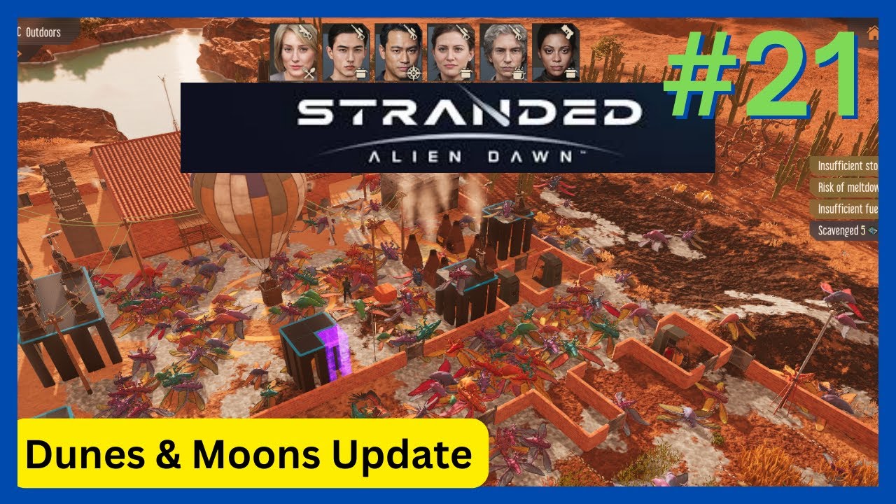 Stranded: Alien Dawn #21 | Insane Difficulty, Massive Flying Insect ...