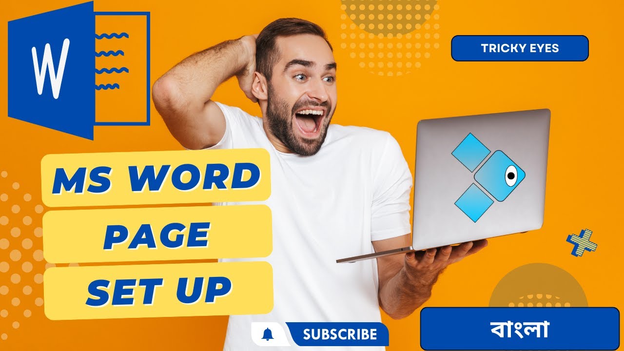 Ms Word page layout or page setup/page size/page margin in Bangla ...