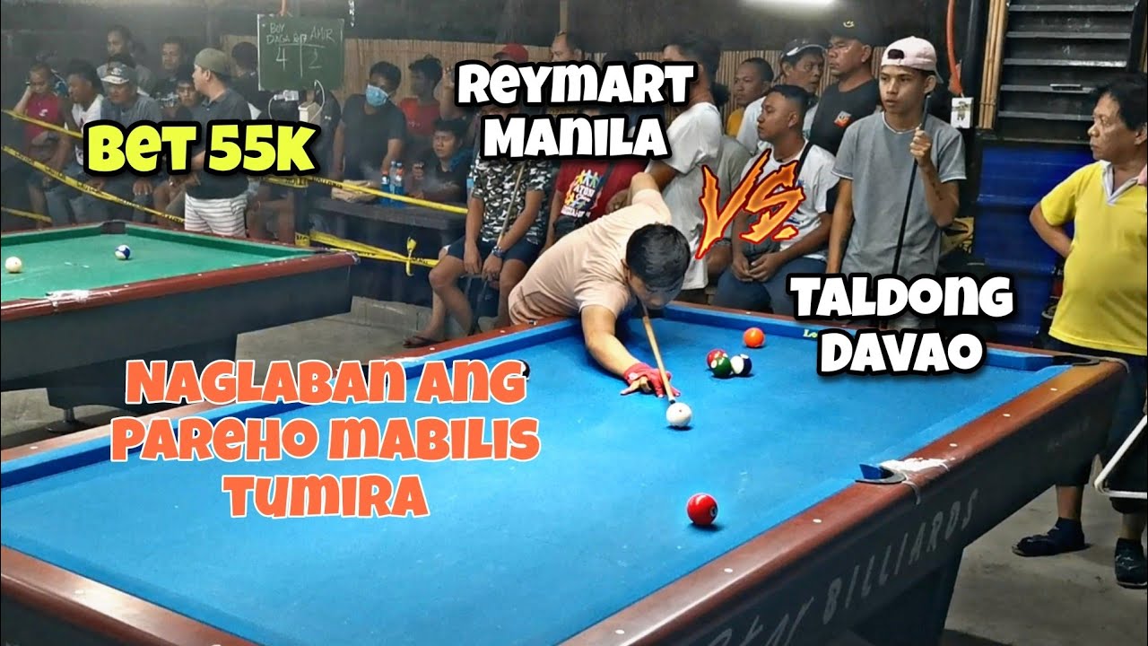 Reymart Camomot Vs Raniel Mateo | Parehas 10Ball Race-16 Bet 55k - YouTube