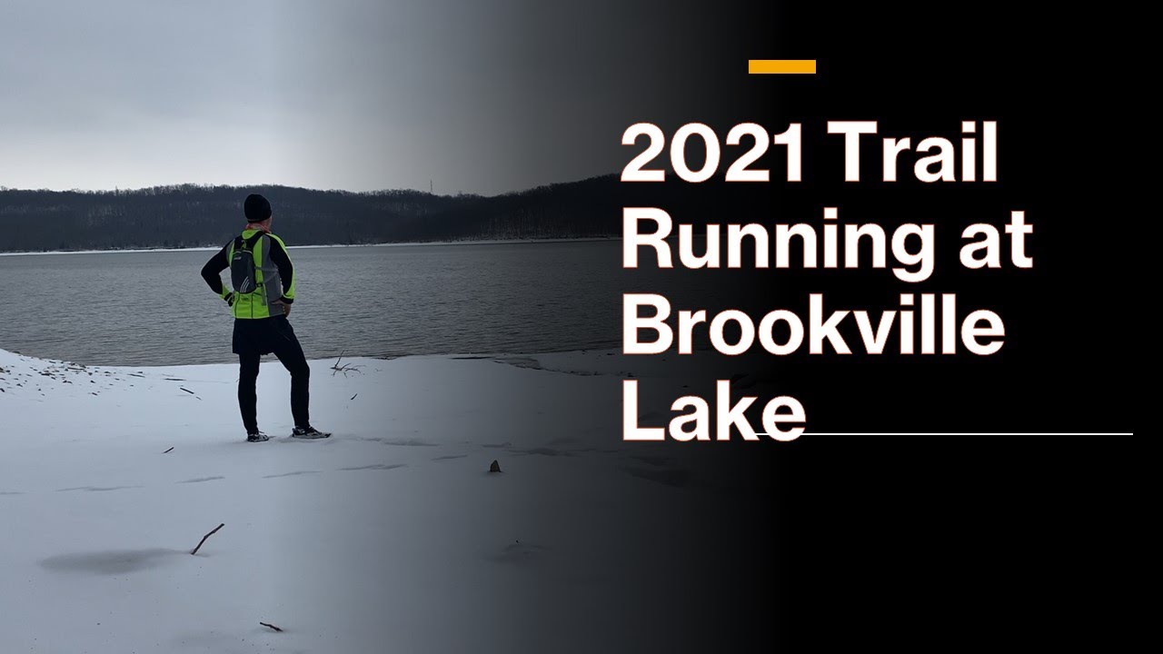 How to run or not to run on trails in winter? (Brookville Lake Video ...