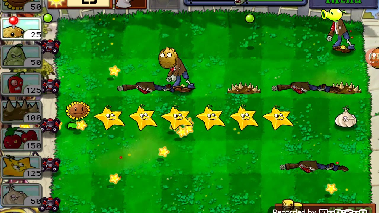 PvZ - How to beat Zombotany Mini-game - YouTube