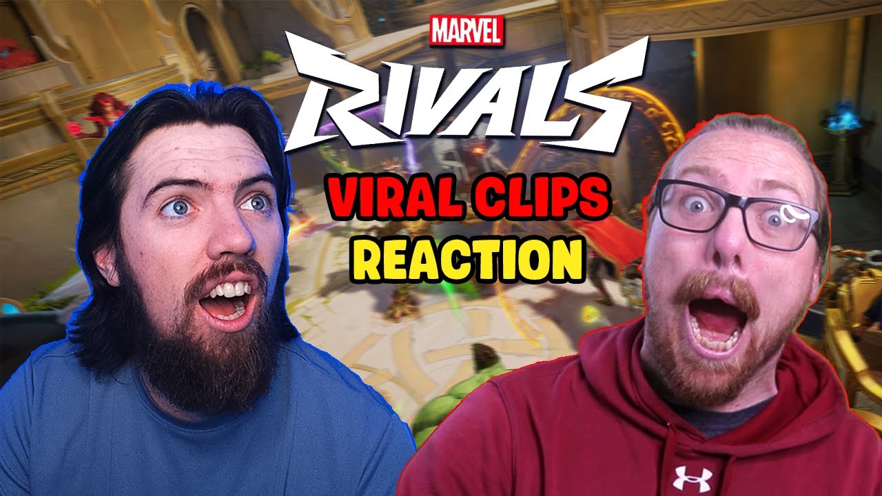 VIRAL MARVEL RIVALS CLIPS! [Reaction] W/ @KrugSwag - YouTube